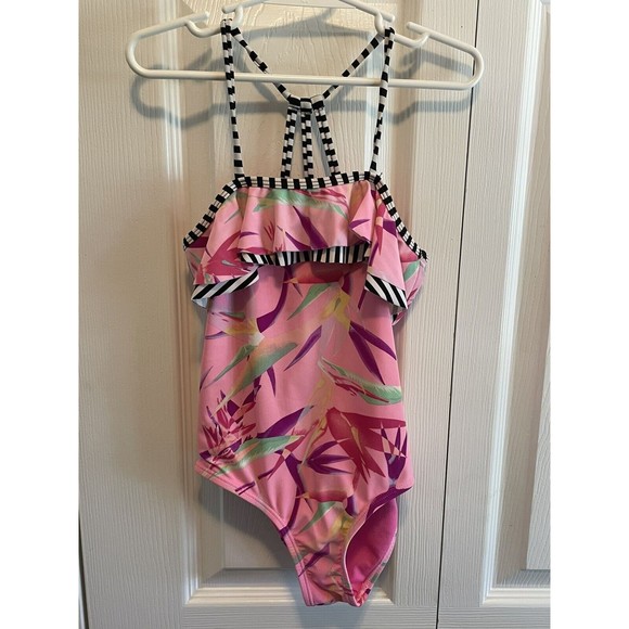 Limited Too | Swim | Limited Too Swimsuit Girls Size 6x Pink Floral ...